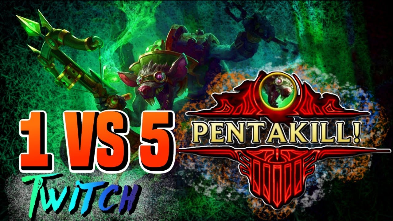 Twitch Solo Penta in 3 sec, Main Twitch Former Dota Player. - YouTube