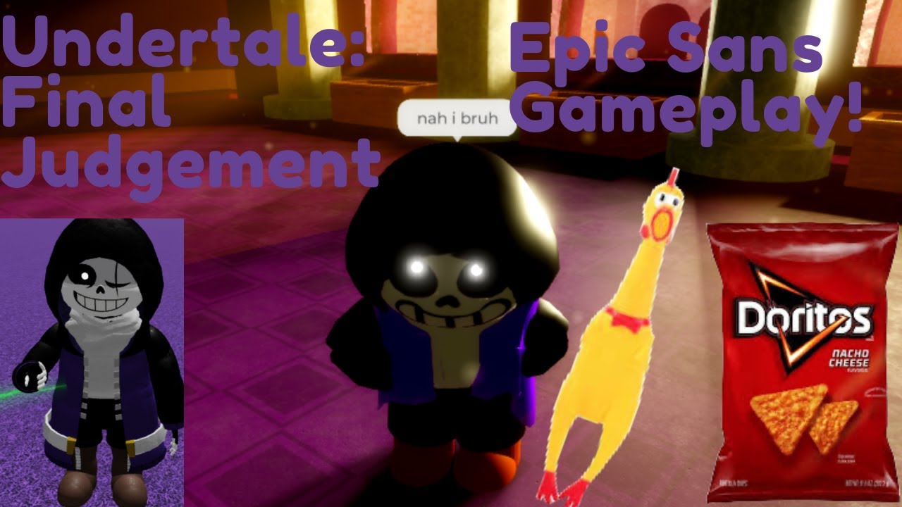 Undertale: Final Judgement l Epic Sans Gameplay - YouTube