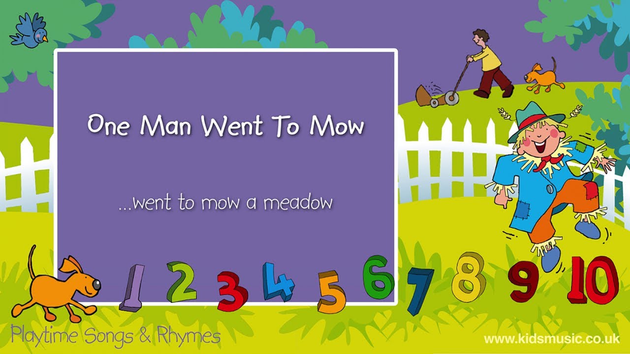 Kidzone - One Man Went To Mow - YouTube