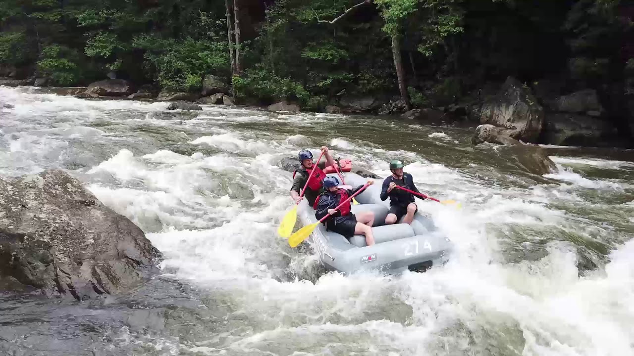 Upper Yough Class V Rapids White Water Rafting near Deep Creek Maryland ...