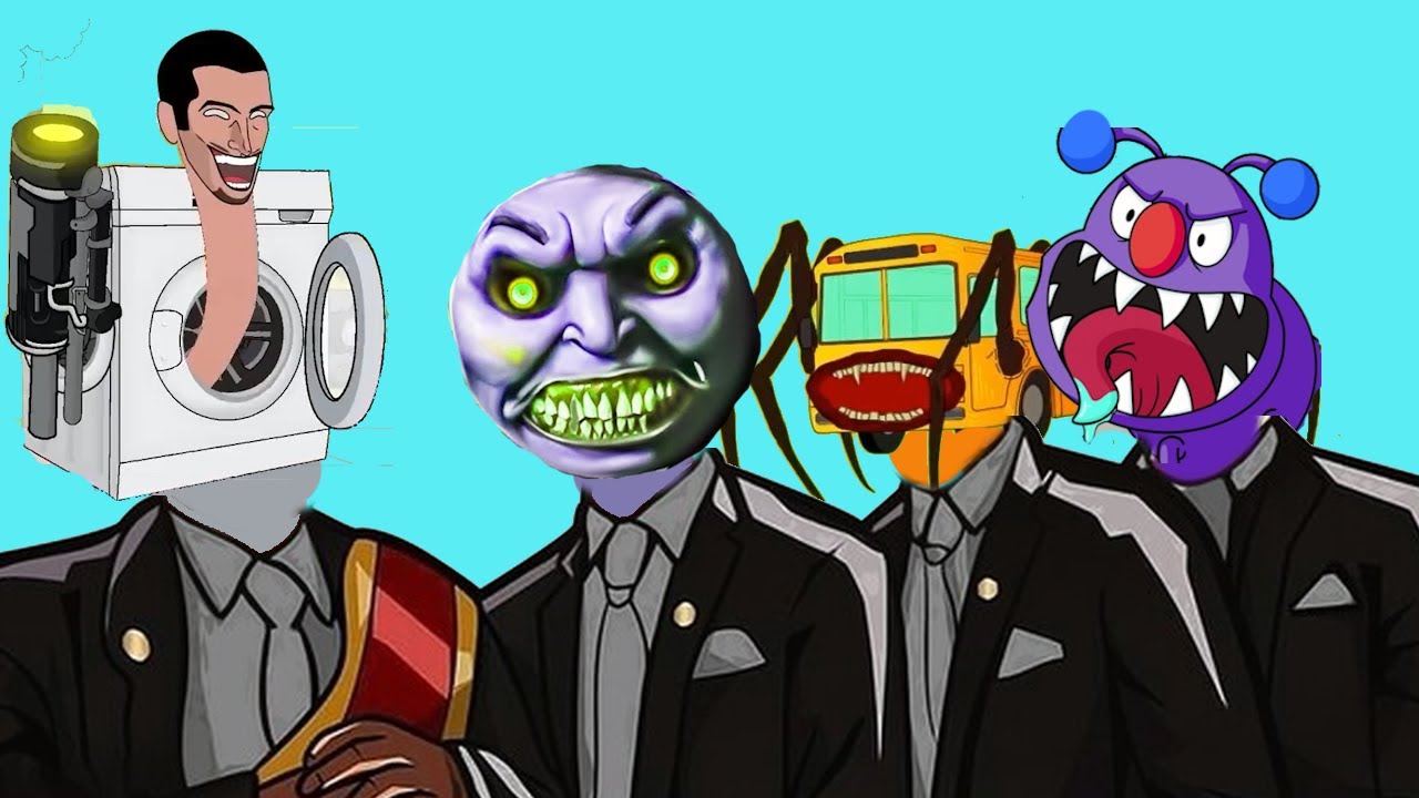 Washing Machine SKIBIDI EATER & CURSED THOMAS and other monster eaters ...