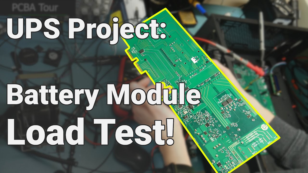 Battery Module Load Test! - UPS Project - YouTube