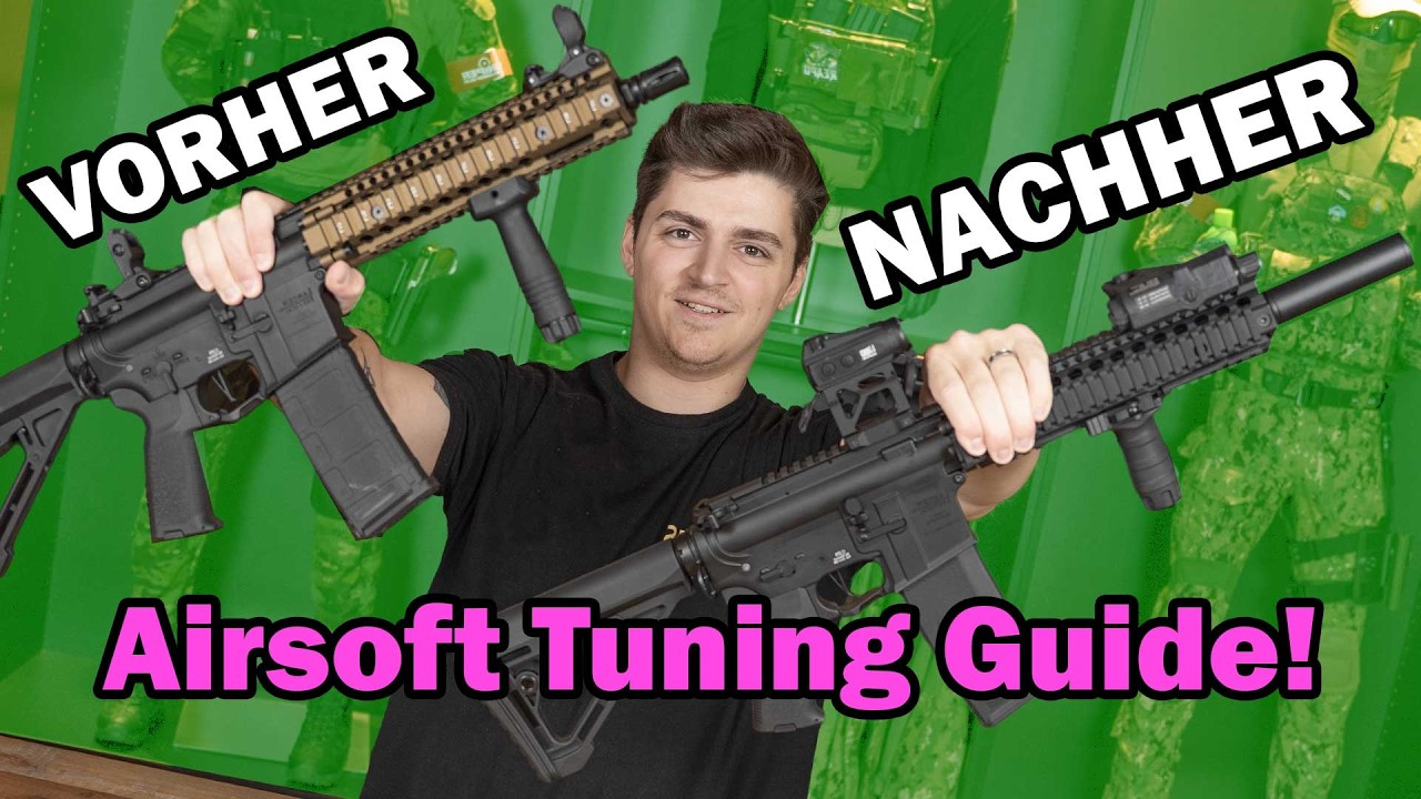 💥 Dein PERFEKTES Airsoft Setup? 🔧 Tuning Guide! Lancer MK18 - YouTube