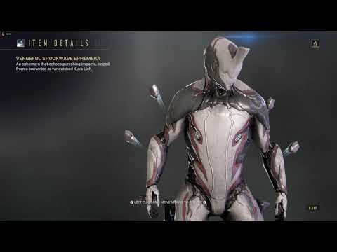 Vengeful Ephemera Showcase [Warframe]