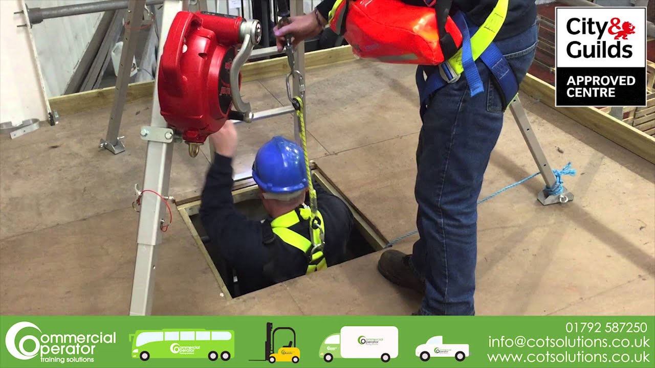 Confined Space Training @ COTS - YouTube