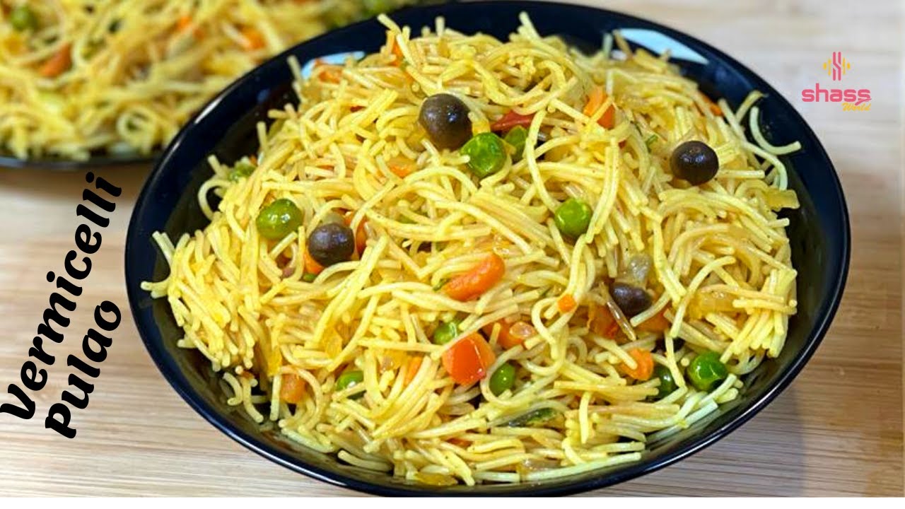 Vermicelli Pulao | Semiya Pulao Malayalam | Tiffin Box Recipes ...
