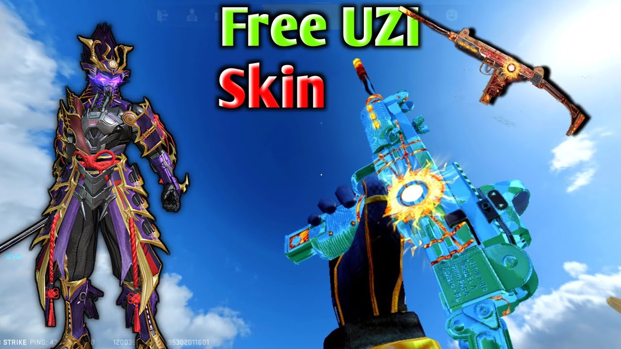 UZI Skin Gameplay & Tutorial 🔥 | Blood Strike Mobile - YouTube