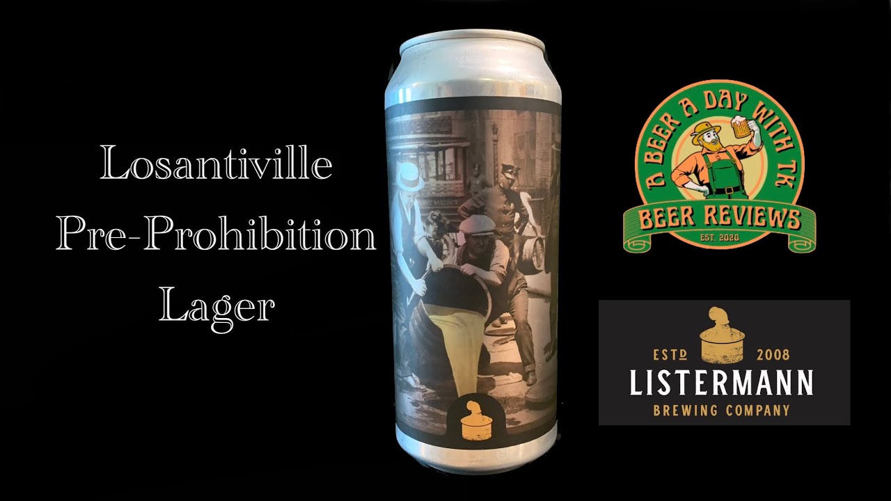 Losantiville Pre-Prohibition Lager, Listermann Brewing, Cincinnati ...