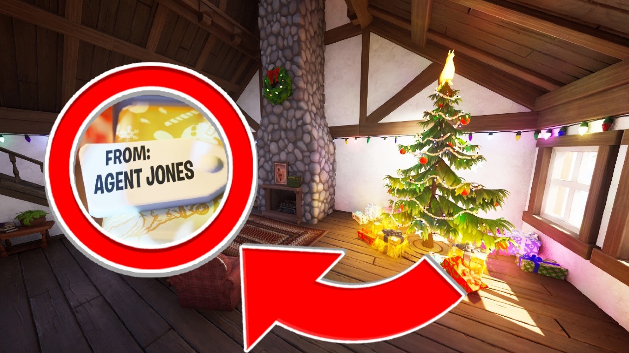 10 *HIDDEN* Details in the Fortnite Winterfest Lodge! (2024) - YouTube