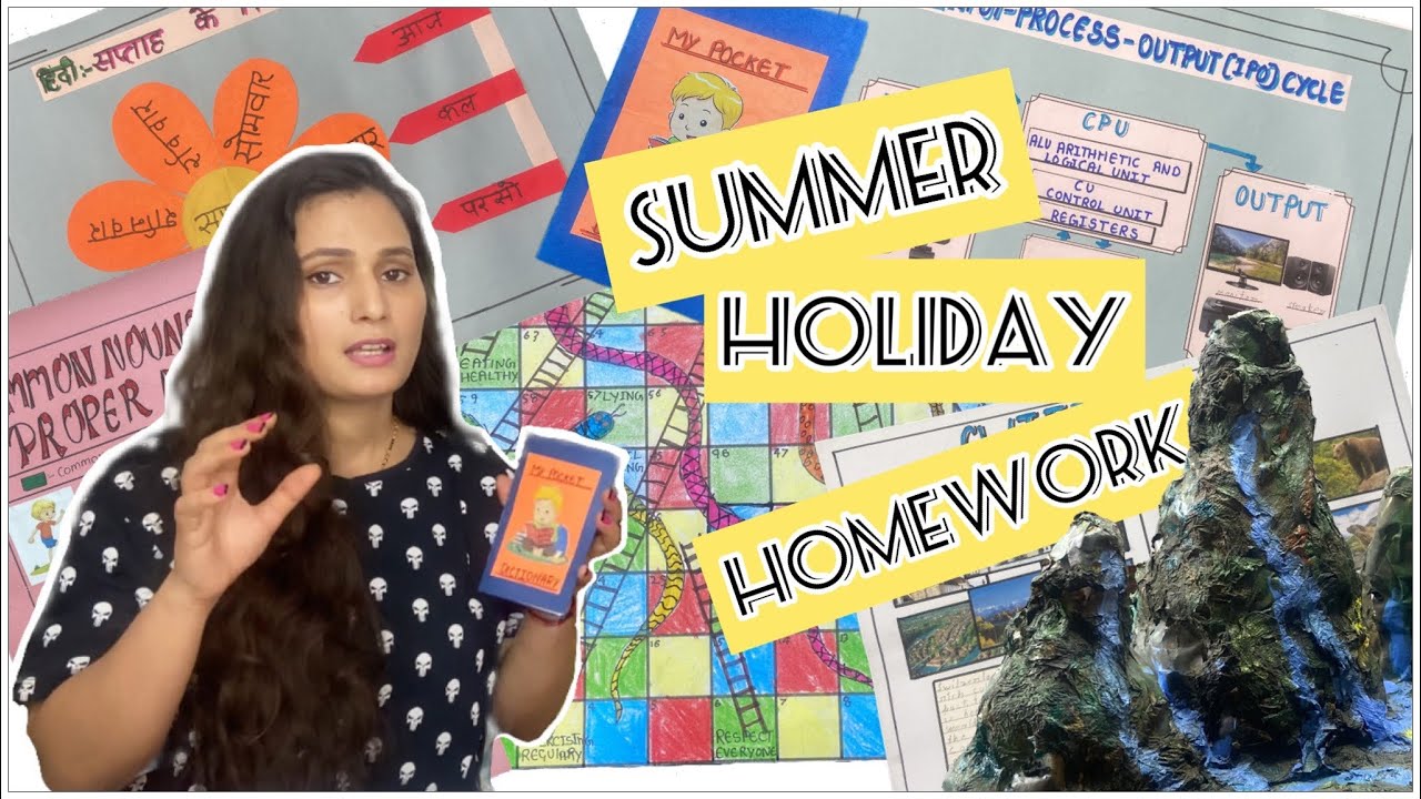 School holiday homework class 3rd all subjects 2023 - YouTube