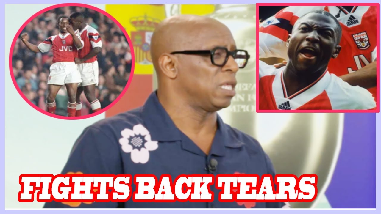 Ian Wright fights back tears on live TV paying tribute to former ...