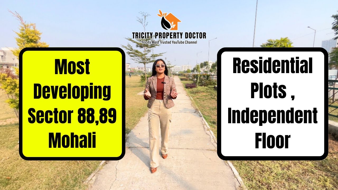 🔥Most Developing Sector 88,89 Mohali| Residential Plots ,Independent ...