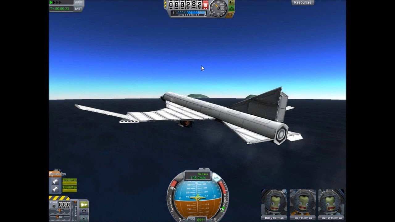 Kerbal Space Program Episdoe 1, Boeing 737-800 - YouTube