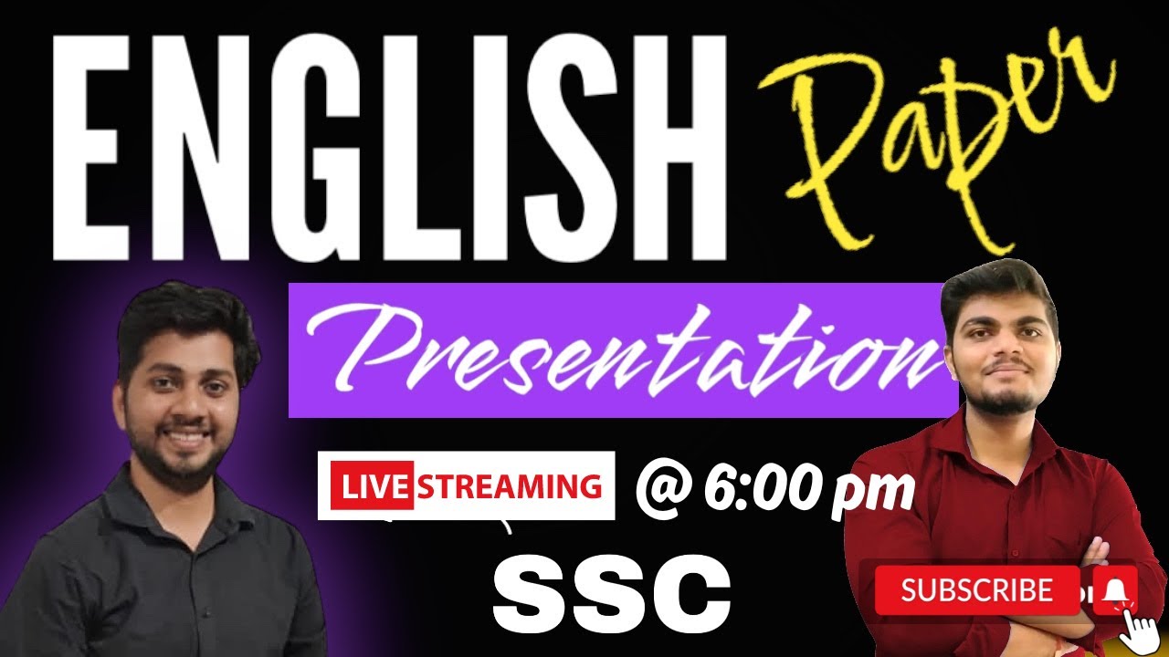 ENGLISH PAPER PRESENTATION TIPS || WRITING SKILLS / GRAMMAR IMP || BY ...