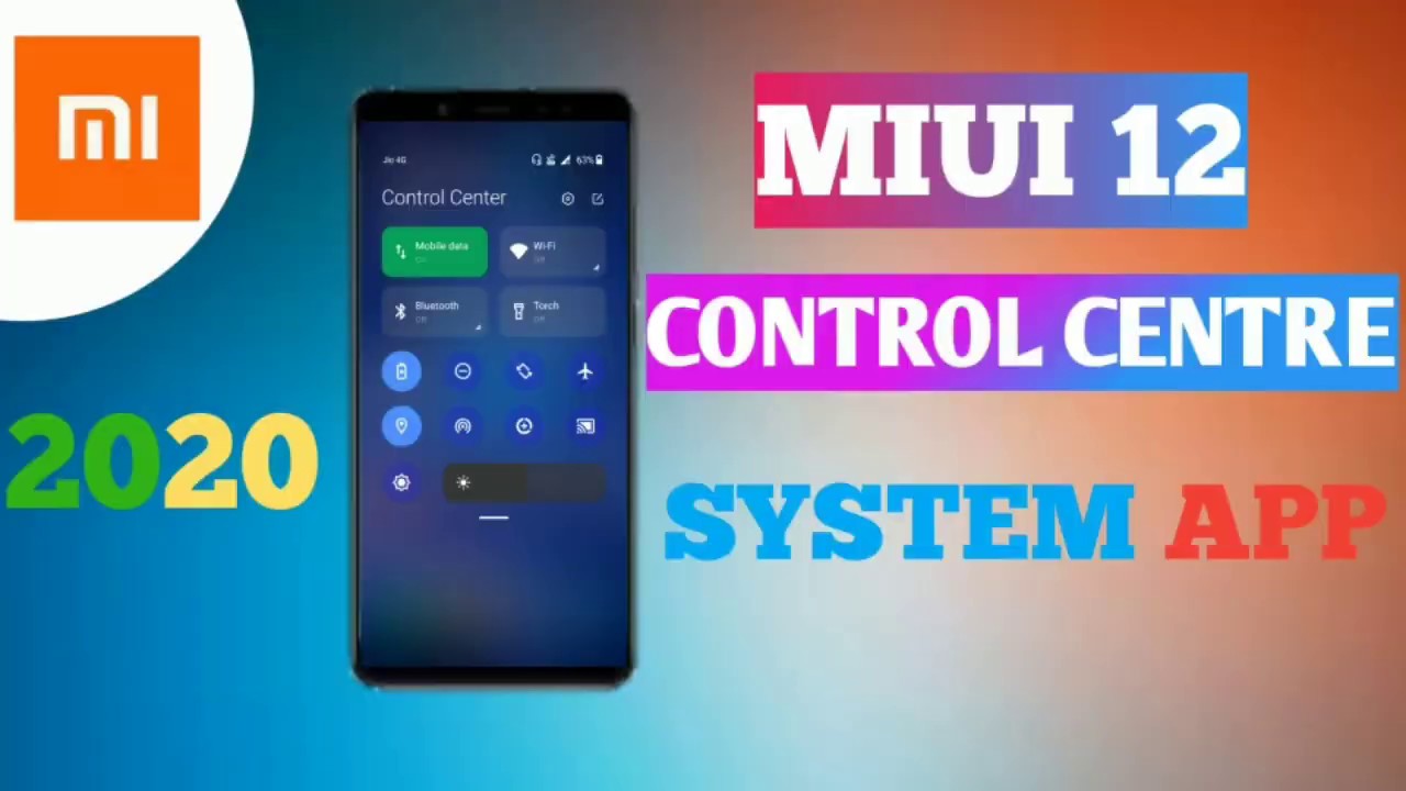 Enable MIUI 12 Control Center for any smartphone🔥||MIUI12||Evil vinay ...