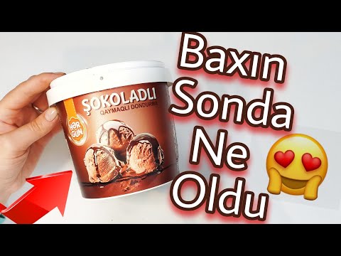#elisi#geridönüşüm#reuse#artesanato  Dondurma Qutusu Heç Bu Qeder Gözel Olmamışdı😍 #icecream #empty