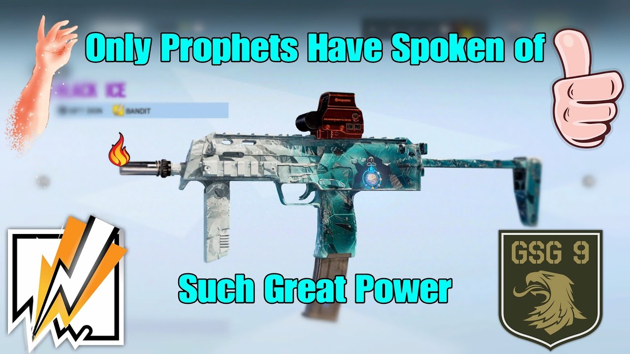 The Power of the Black Ice MP7 (Rainbow 6 Siege) - YouTube