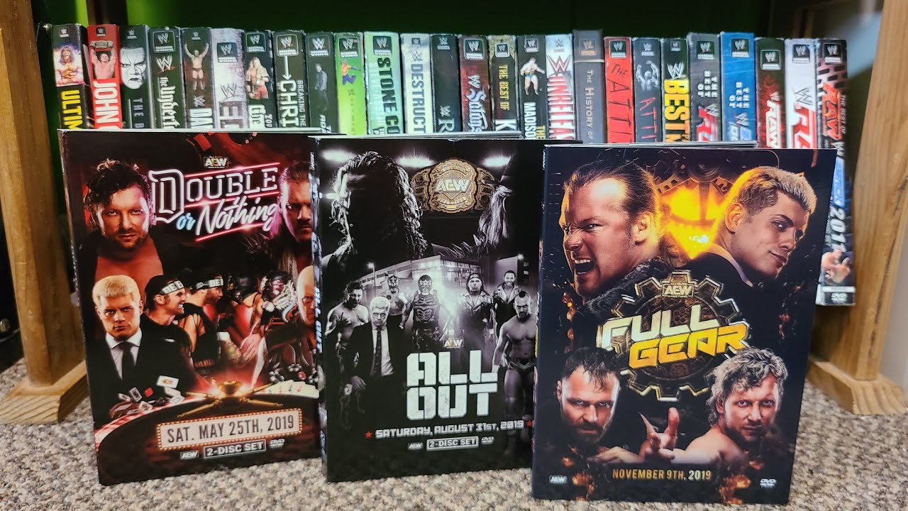 AEW 2019 PPV Dvd Collection - YouTube
