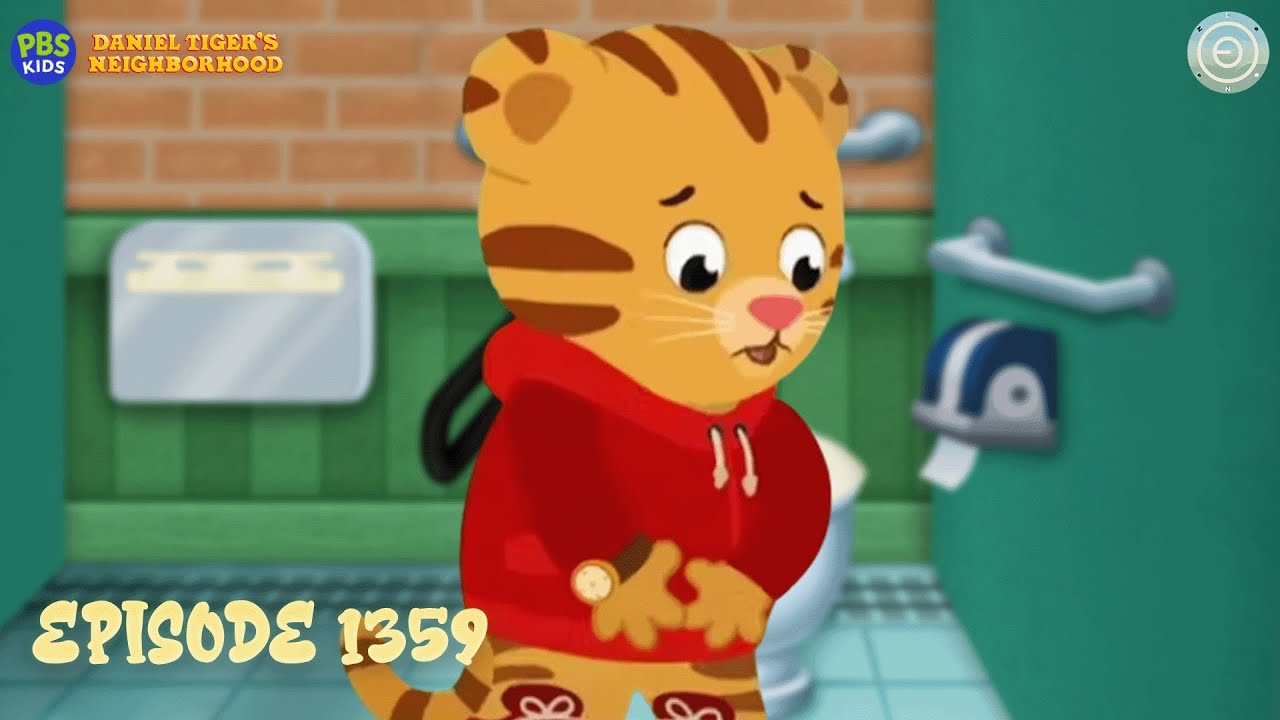 Daniel Tiger Neighborhood Bathroom Episode 1359 - YouTube