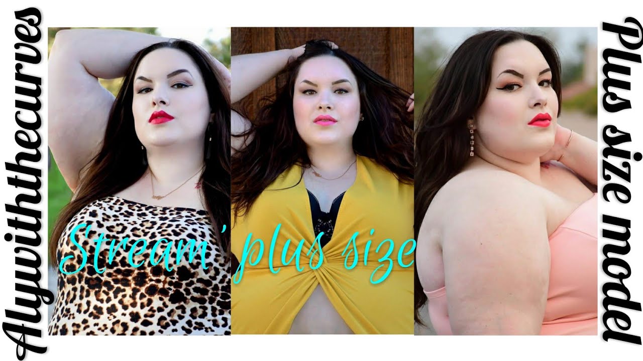 Alywiththecurves Plus Size Model/From STREAM'S PLUS SIZE - YouTube