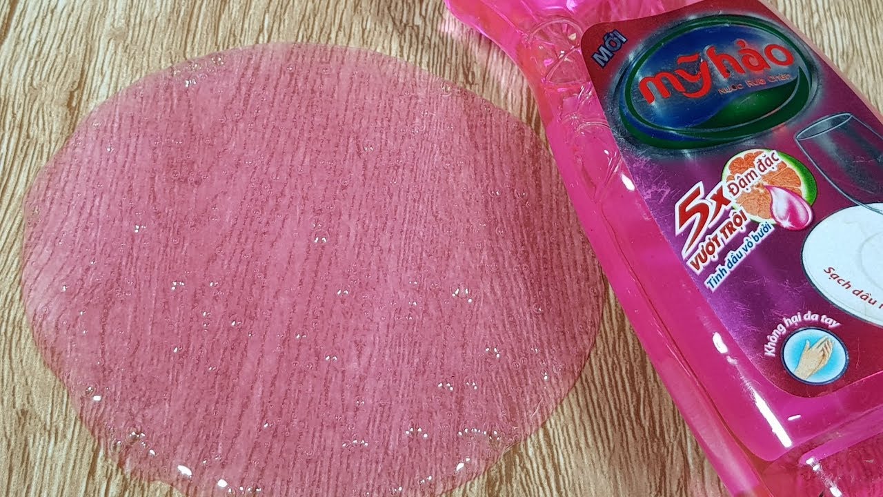 Salt Slime ,How to Make Slime Salt and Hand Soap, NO GLUE !! Slime Test ...