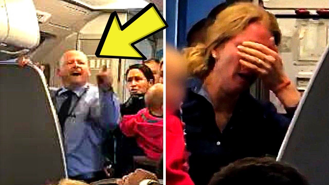 Millionaire Makes Flight Attendant Cry On Plane, What An Old Lady Did ...