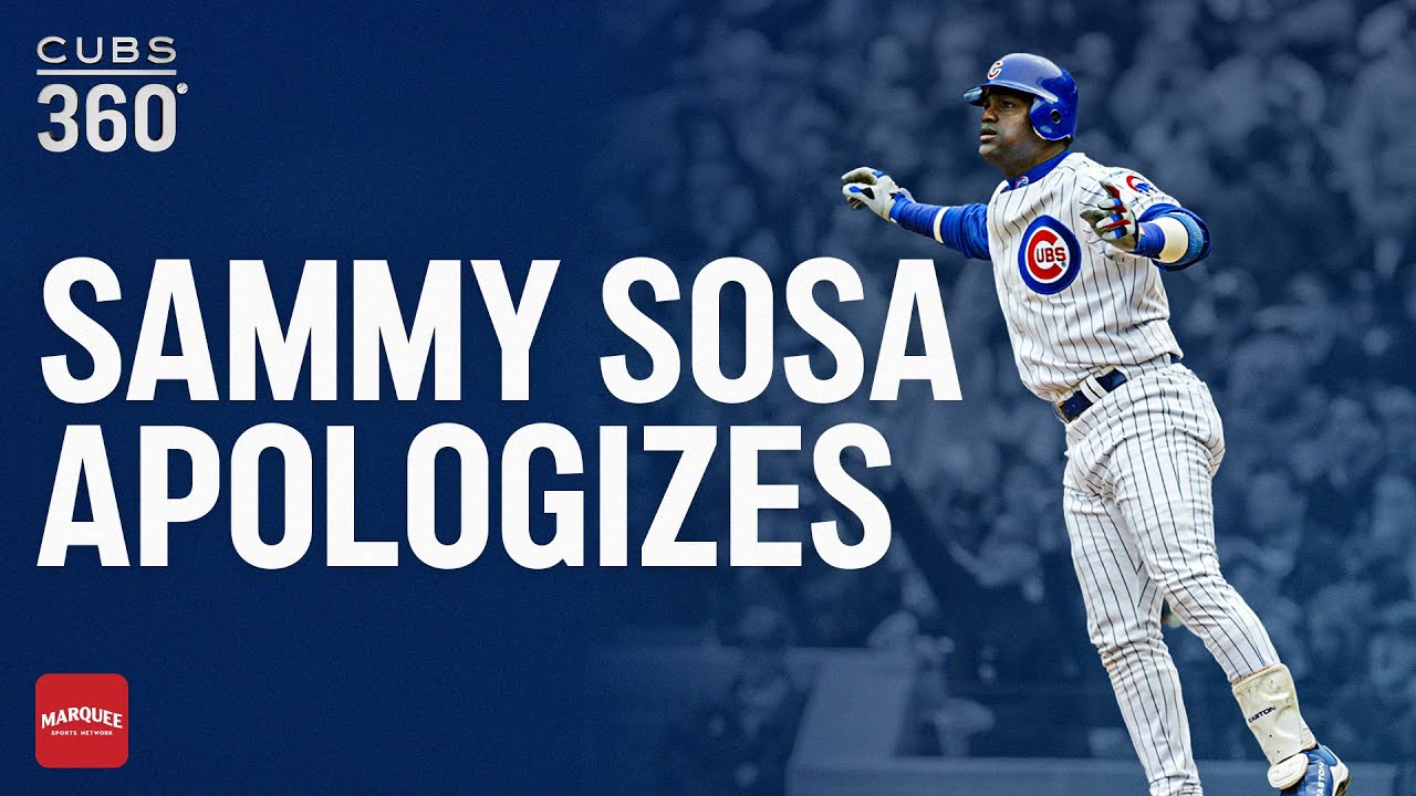 Sammy Sosa issues apology to Cubs - YouTube