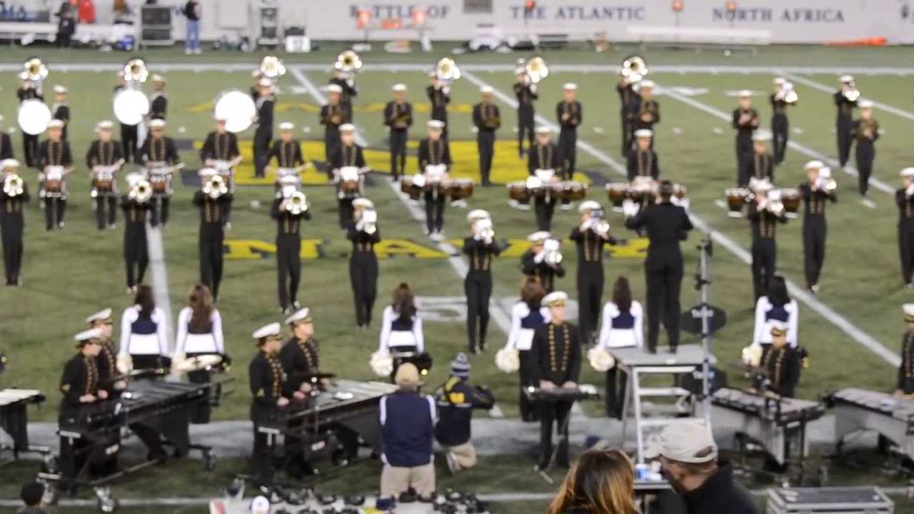 Navy Dance Team 11/9/13 Debut Halftime @ Navy v Hawaii - YouTube