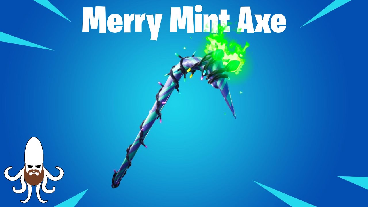 Merry Mint Axe Sound Test & Gameplay - Fortnite - YouTube