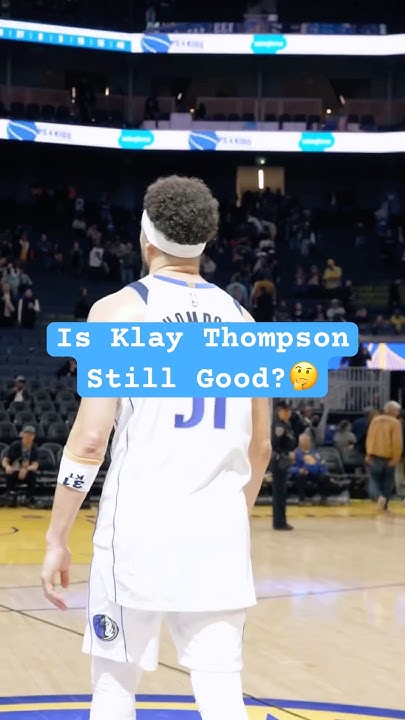 Klay is officially washed, the GSW needed to let him go 🥲#klaythompson - YouTube