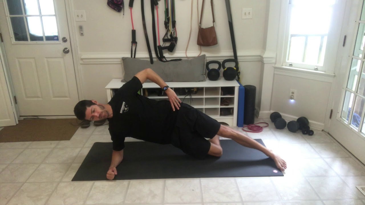 Fitness at Home: Core Floor Routine - YouTube
