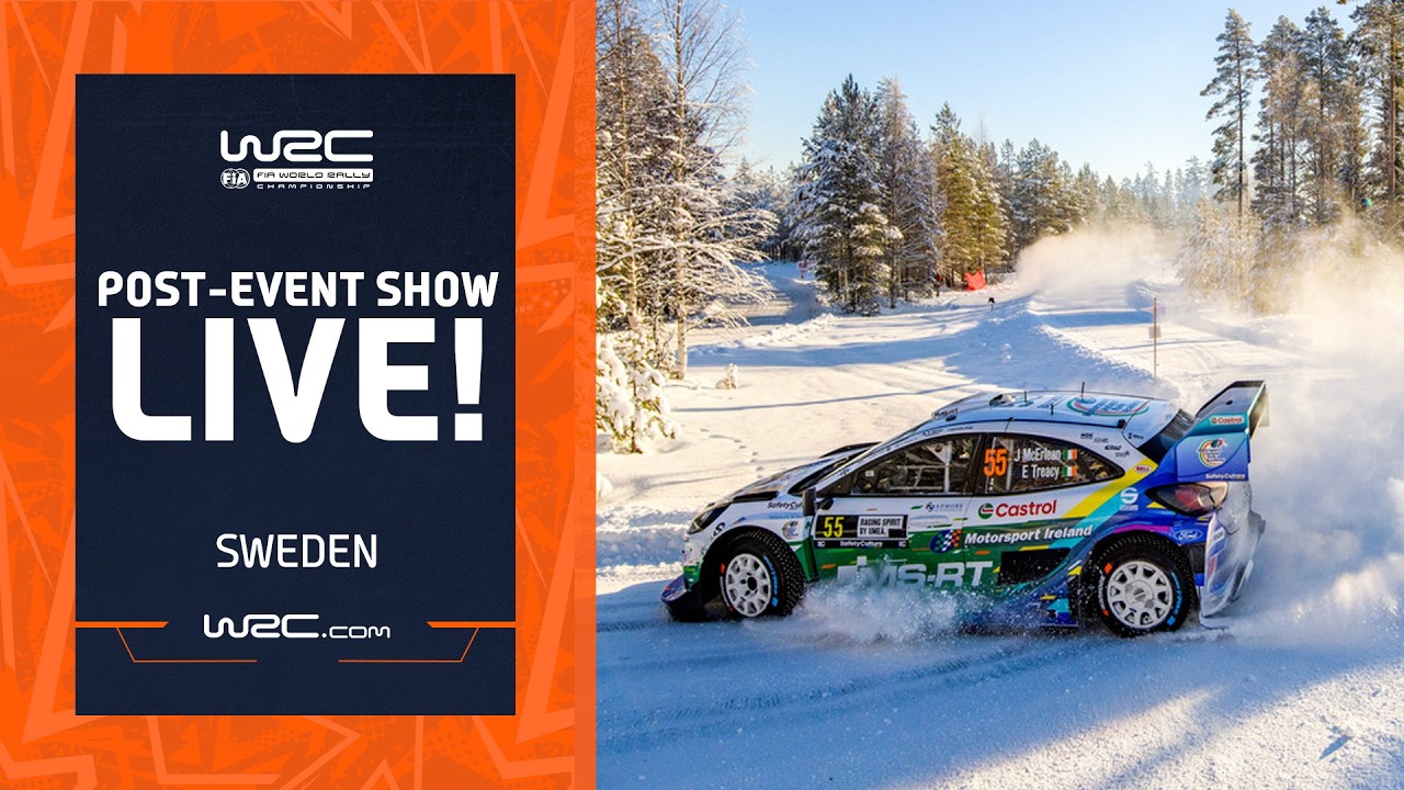 🔴 Post-Event Show LIVE | WRC Rally Sweden 2026 - YouTube