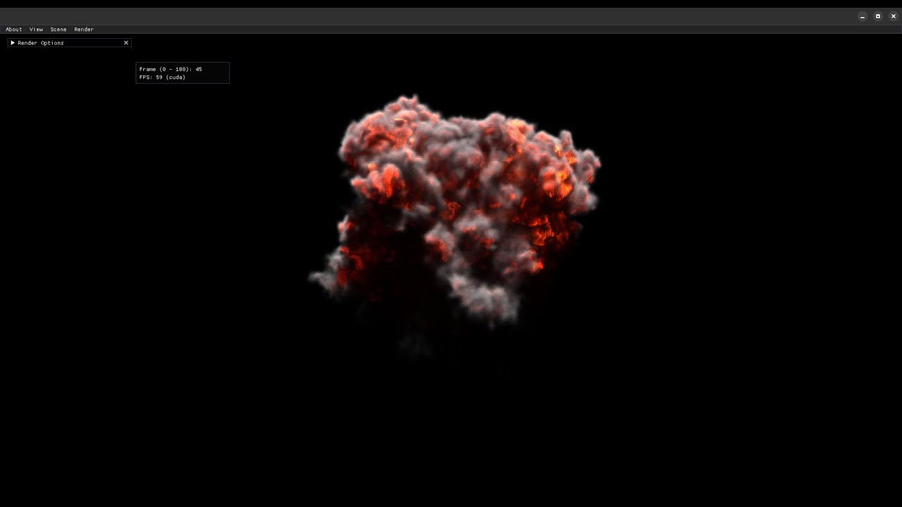 Openvdb Volume Tracing Using Opengl And Cuda By Rushikesh Ganesh