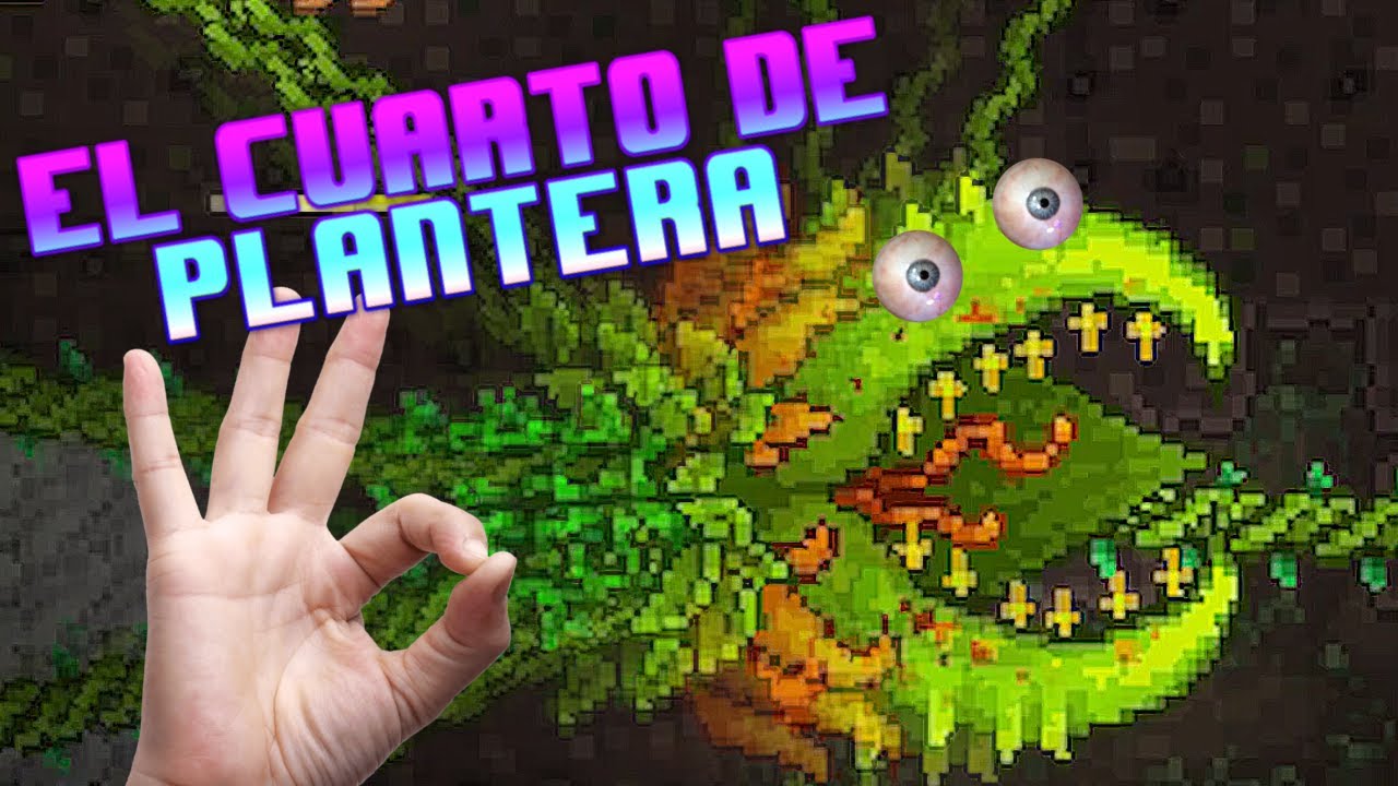COMO MATAR A PLANTERA FACIL TERRARIA GUÍA COMPLETA - YouTube
