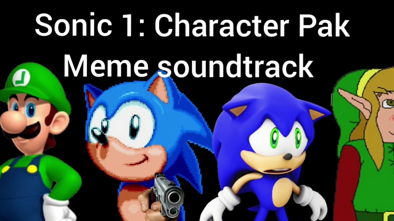 Sonic 1 character pak: Meme soundtrack. (Megalovania sega genesis remix ...