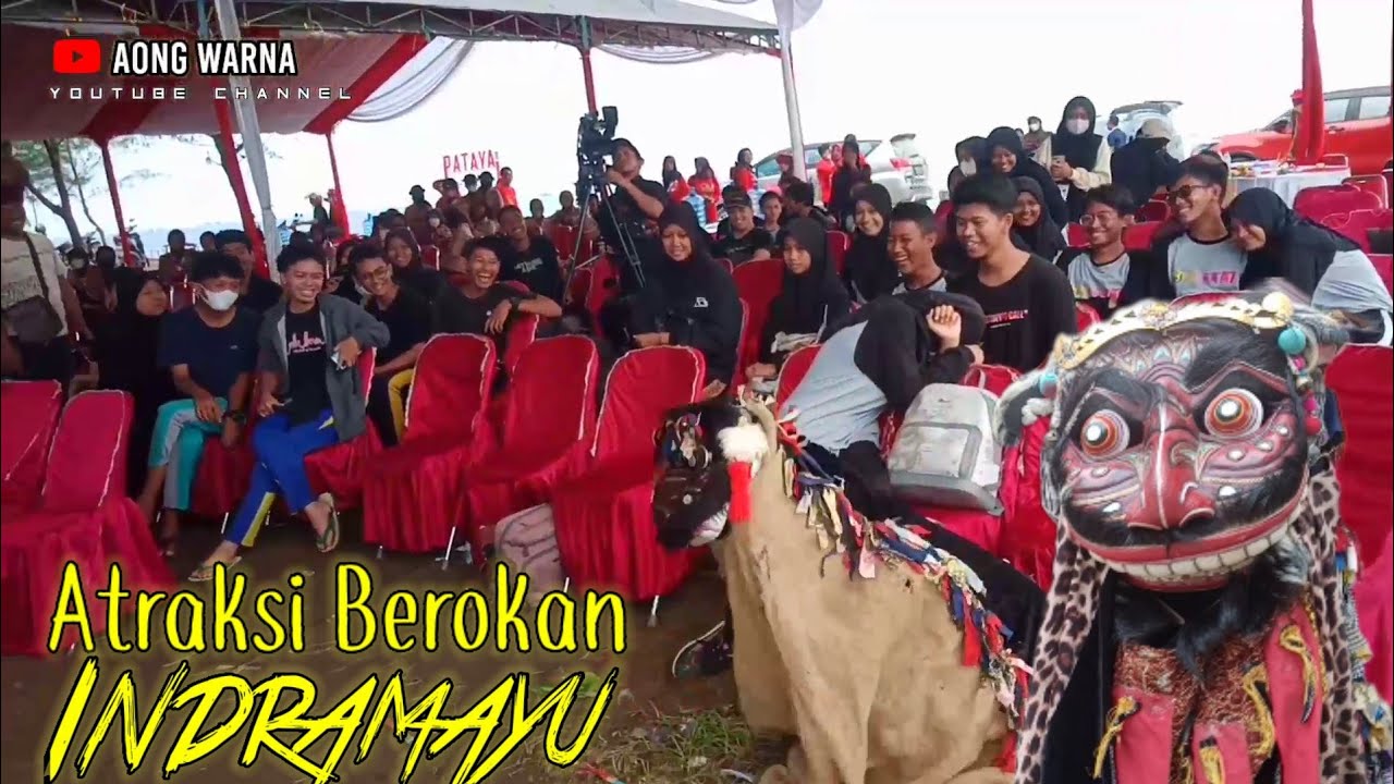 ATRAKSI BEROKAN INDRAMAYU SHOW PANTAI PATAYA INDRAMAYU - YouTube