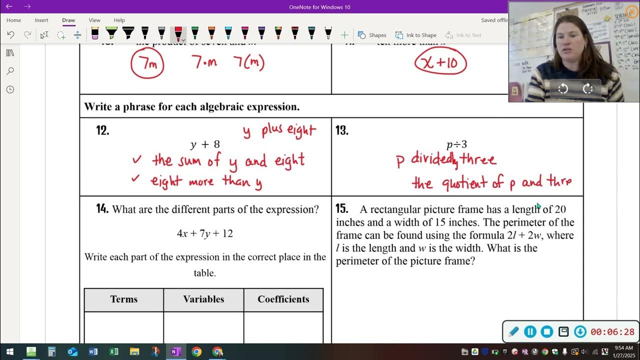 Unit 5 Expressions Practice Test EdGems - YouTube