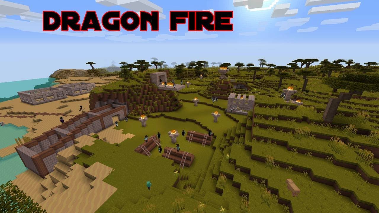 minecraft let's play with the dragon fire mod #12 we find a unknown ...