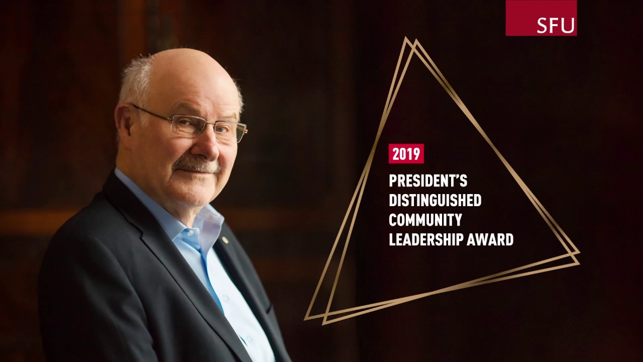 SFU recognizes Mike Harcourt with President’s Distinguished Community ...