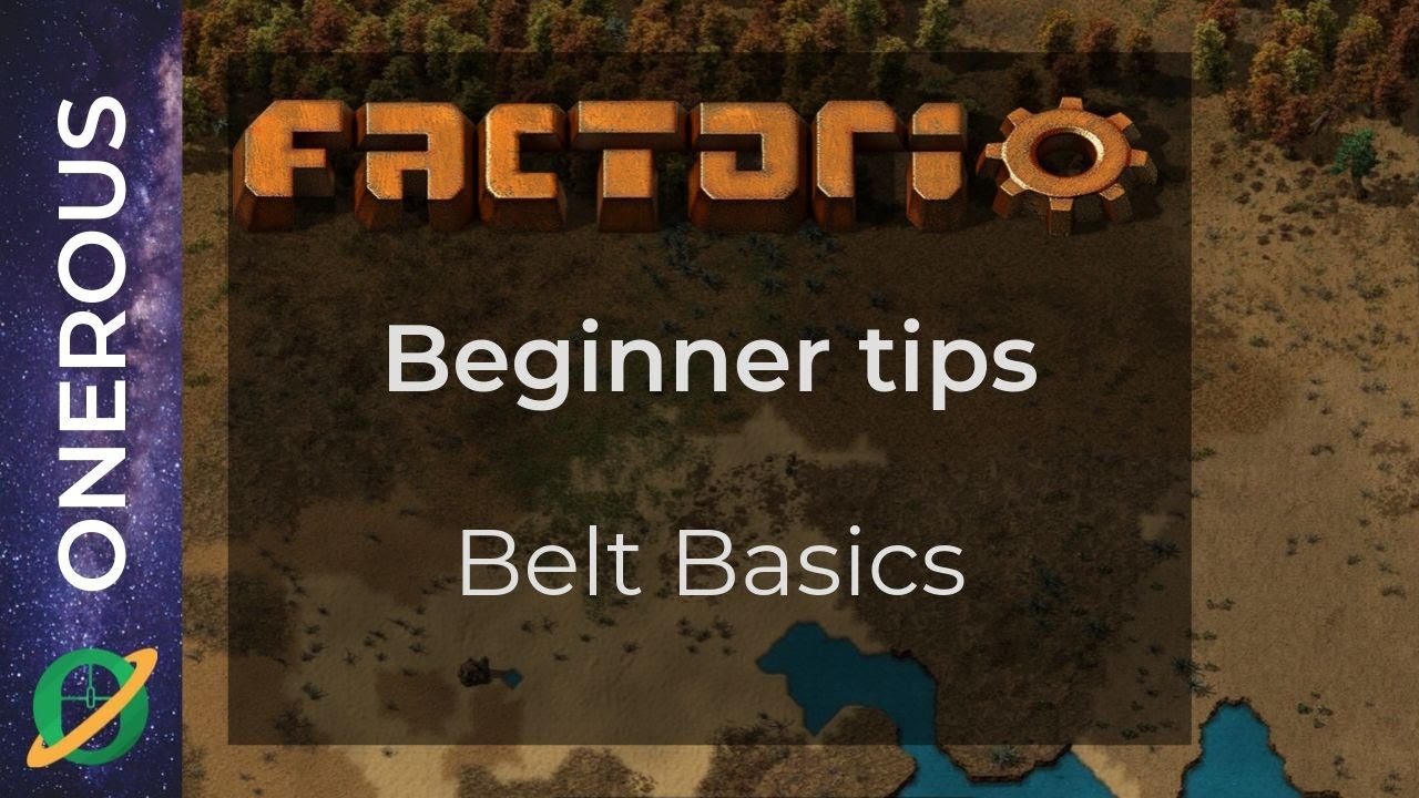 Factorio Beginner Tips: Belt Basics - YouTube