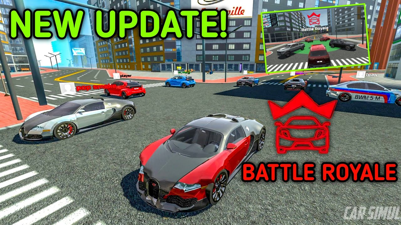 Car Simulator 2 New Update! Battle Royale Race - New Menu - New ...