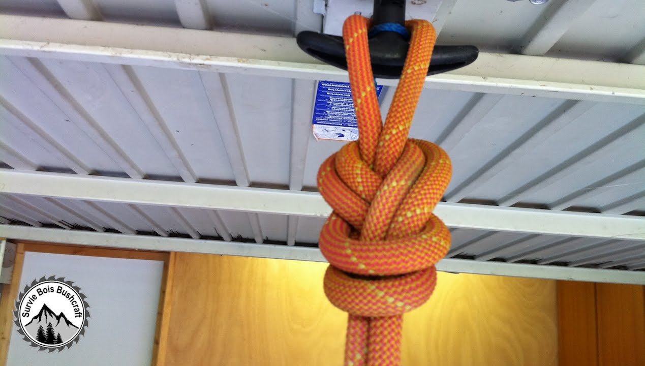 Comment réaliser le noeud de 8 (+double noeud de 8) - YouTube