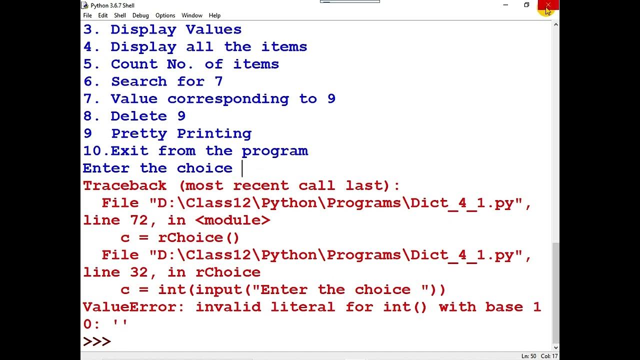 Dictionary: Program on odd and even, Part 5 of 5 - YouTube