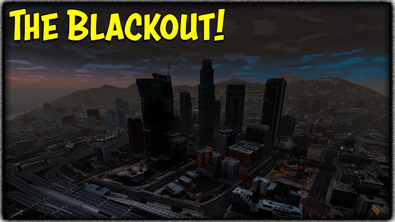 GTA 5 Zombie Apocalypse Ep. 3 - THE CITY BLACKOUT! (New Mod Showcase ...