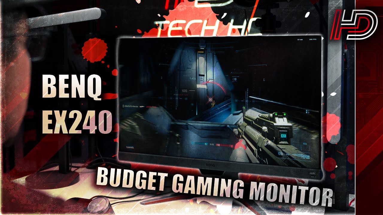 The Best BenQ MOBIUZ Budget Gaming Monitor?! - EX240 Review - YouTube