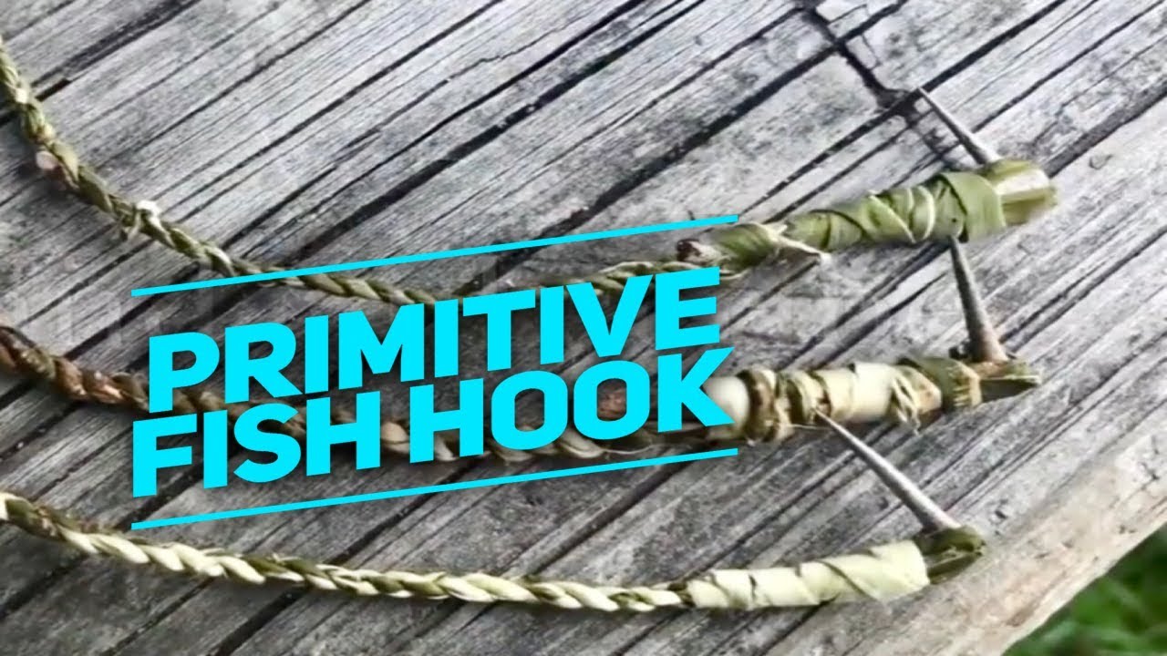 Primitive Thorn Fish Hook - YouTube