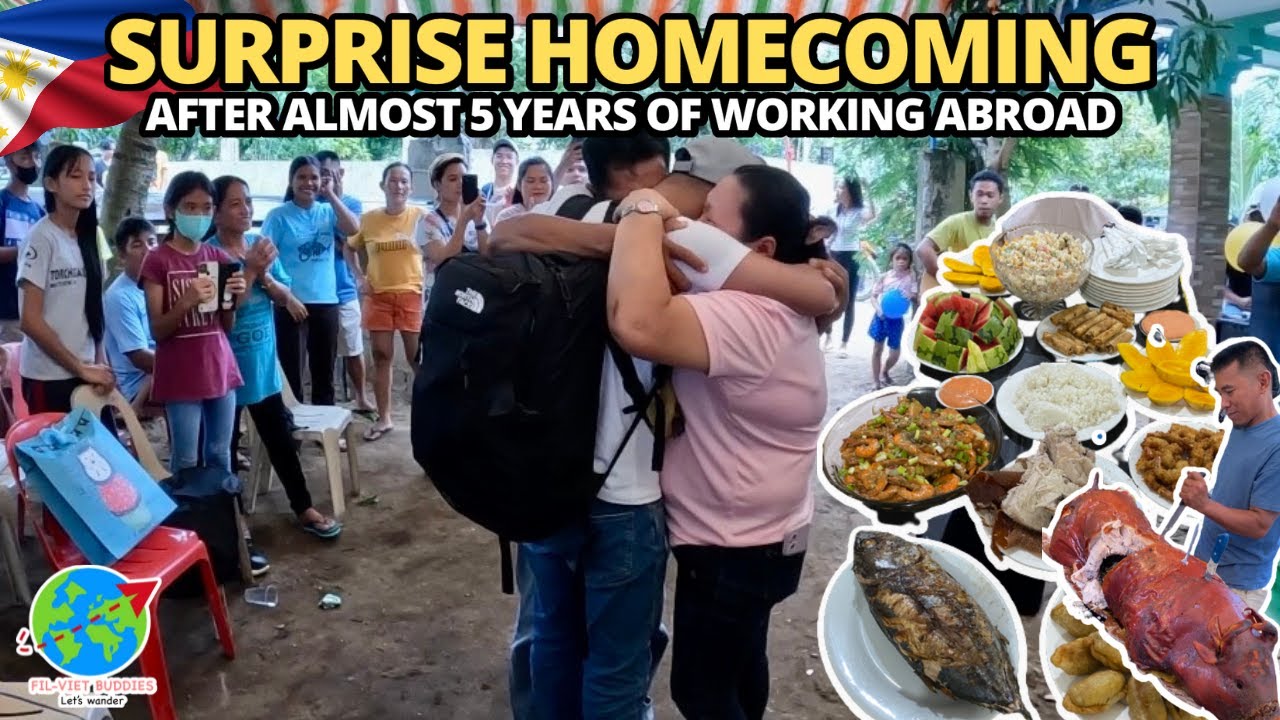 🇵🇭 OFW Surprise HOMECOMING for Dad’s Birthday #surprisehomecoming #ofw ...