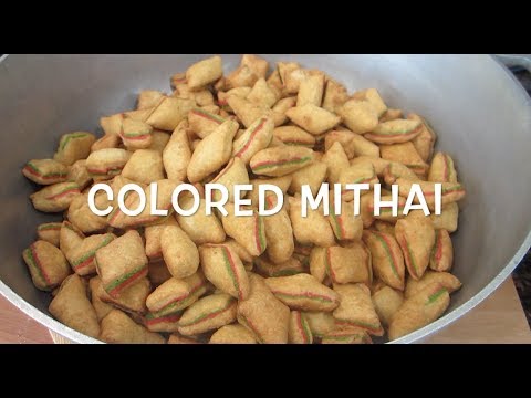 Guyanese Mithai || Colored Version|| Layered Mithai- Episode 43 - YouTube