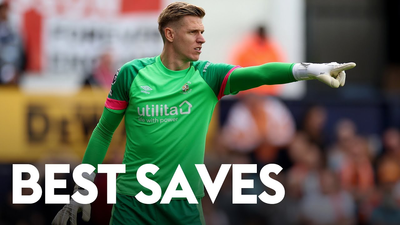 Luton-Keeper ist die Katze des Spieltags 😼 | Best Saves Matchweek 8 ...