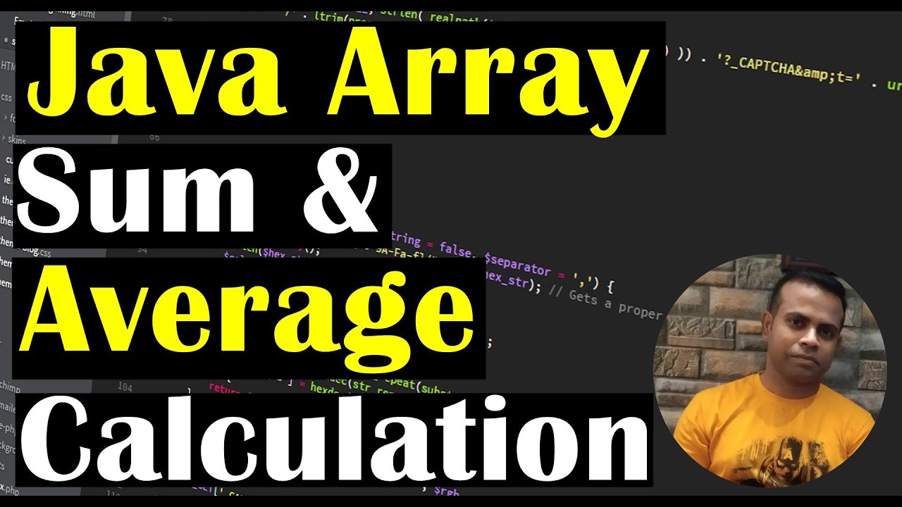Store N Given Numbers In An Array And Calculate The Sum And Average Of 4366